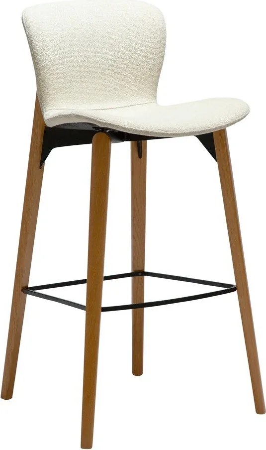 Krémová barová židle (výška sedáku 77,5 cm) Paragon – DAN-FORM Denmark