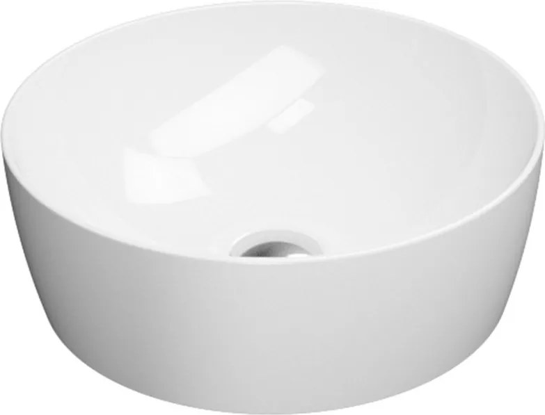 GSI GSI, SAND keramické umyvadlo na desku, průměr 40 cm, bílá ExtraGlaze, 903911