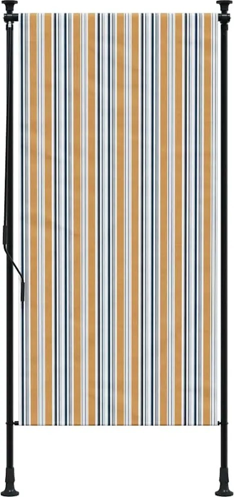 vidaXL Venkovní roleta 100 x 270 cm [368772] Barva: Žlutá