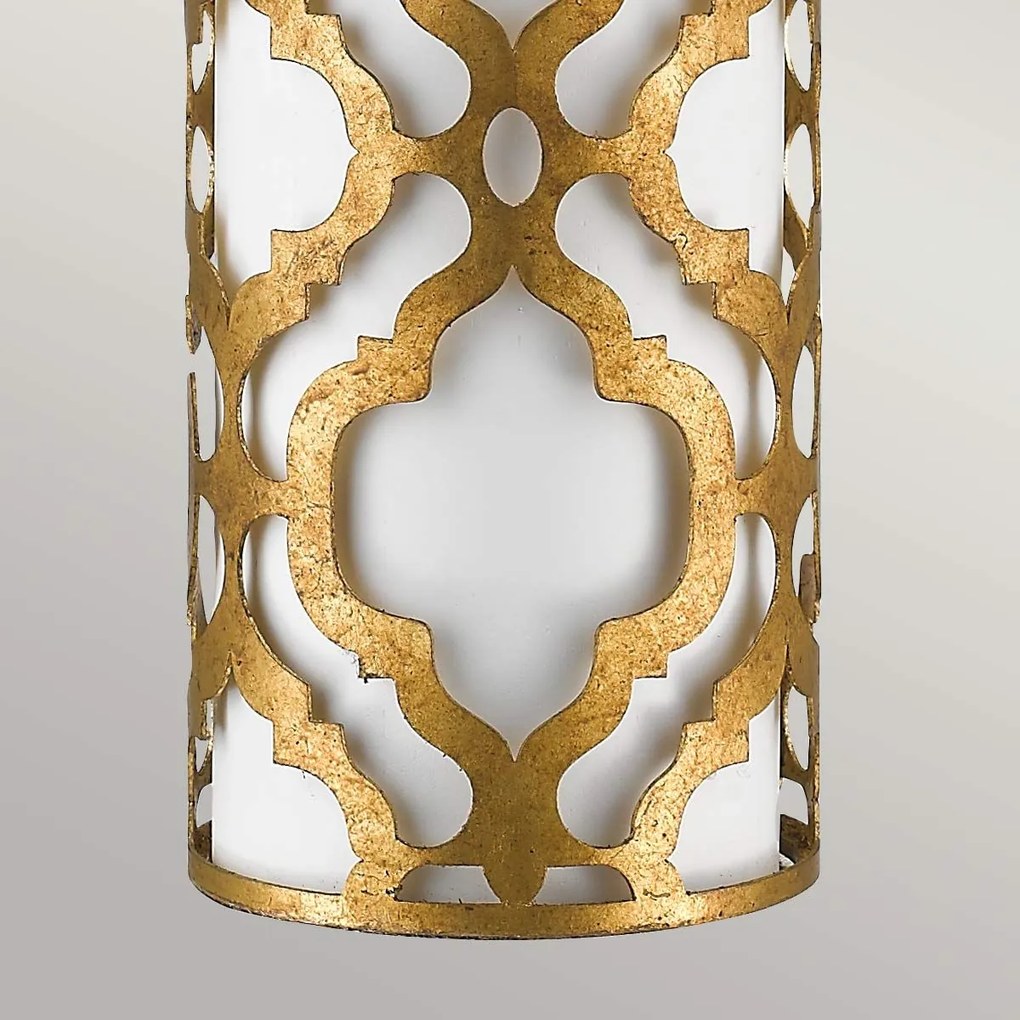Stolní lampa Elstead Arabella 70 cm Patinované zlato 1x E27