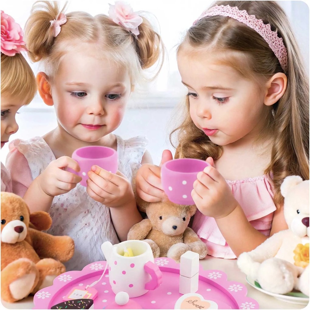Dřevěná hračka čajová souprava RK-869 Ricokids