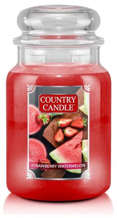 Country Candle Vonná Svíčka Strawberry Watermelon, 652 g