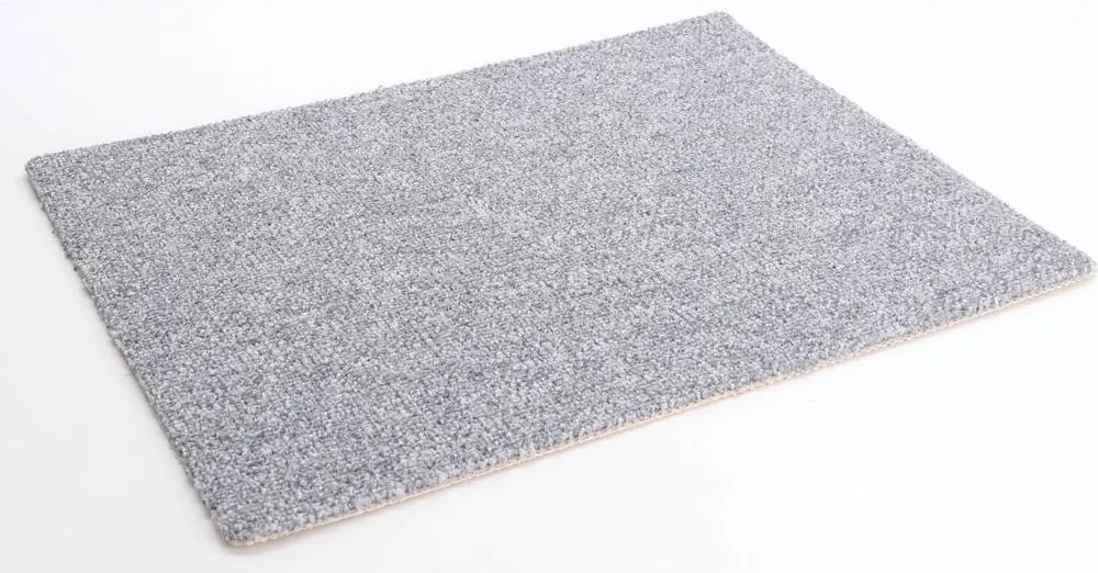 Condor Carpets, Metrážový koberec Extreme 74, zátěžový, na míru, šíře 4m, šedá, ab (mřížka), chodba / předsíň