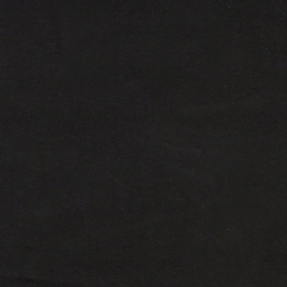 Petromila 2místná pohovka černá 120 cm samet