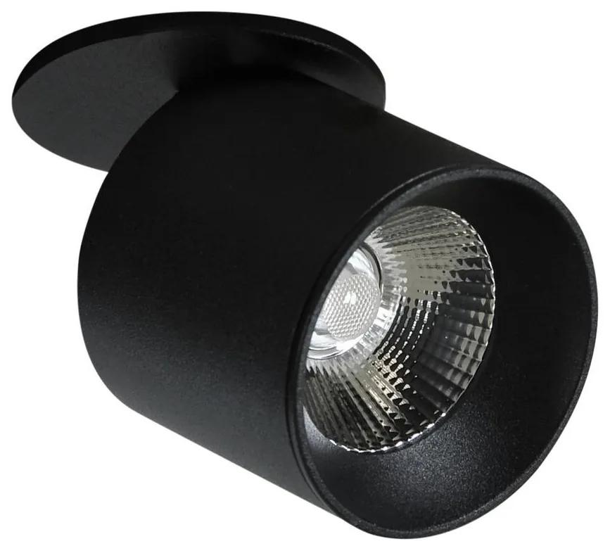 Polux | LED Podhledové bodové svítidlo HARON 1xLED/10W/230V černá | SA1470