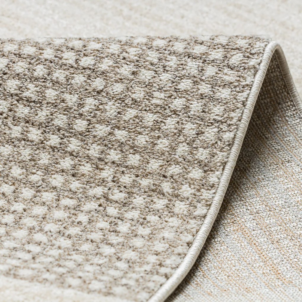 Dywany Łuszczów, Kusový koberec Fusion 0805 cream/beige, 120x170, béžová, kancelář