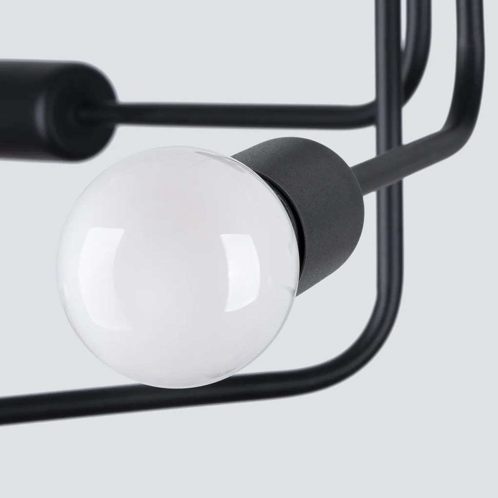 Sollux Lighting Lustr NORAH 6 černý