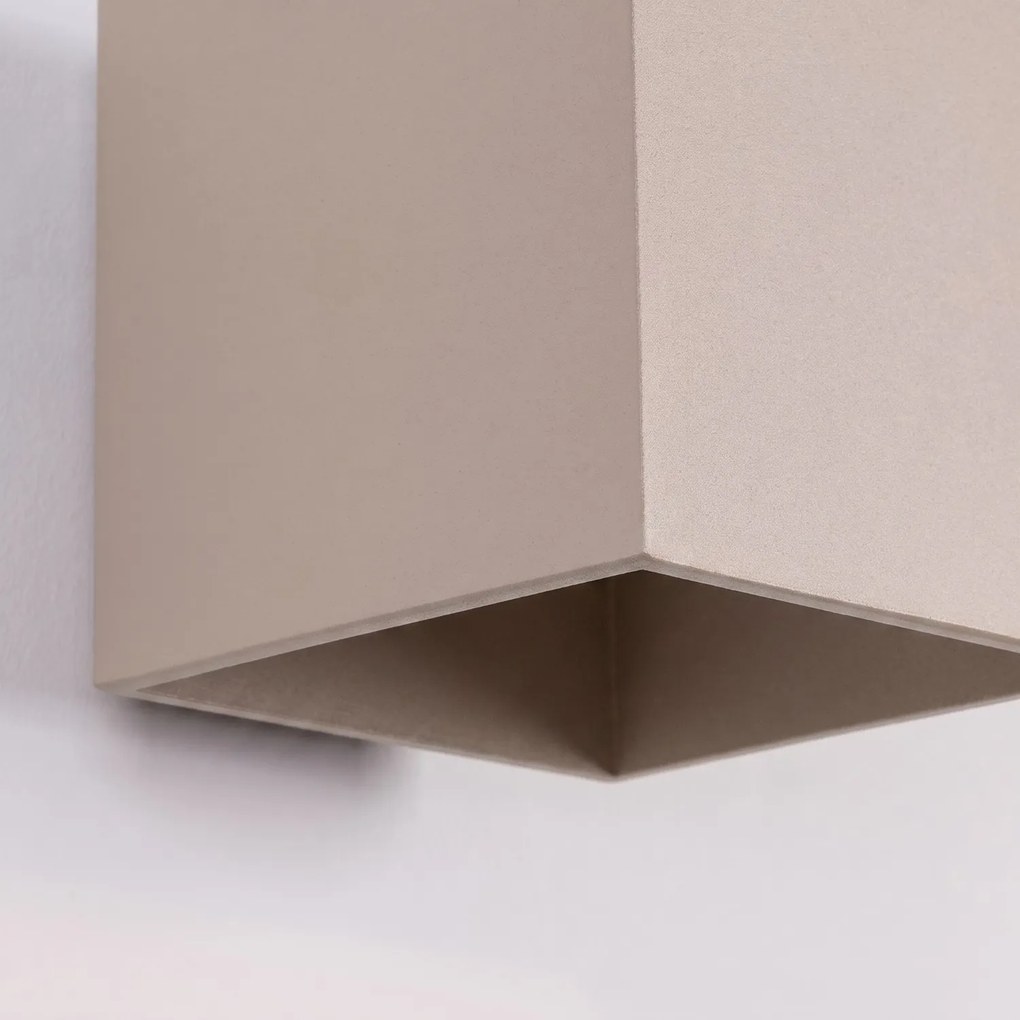 Sollux Lighting Nástěnné svítidlo QUAD 1 taupe