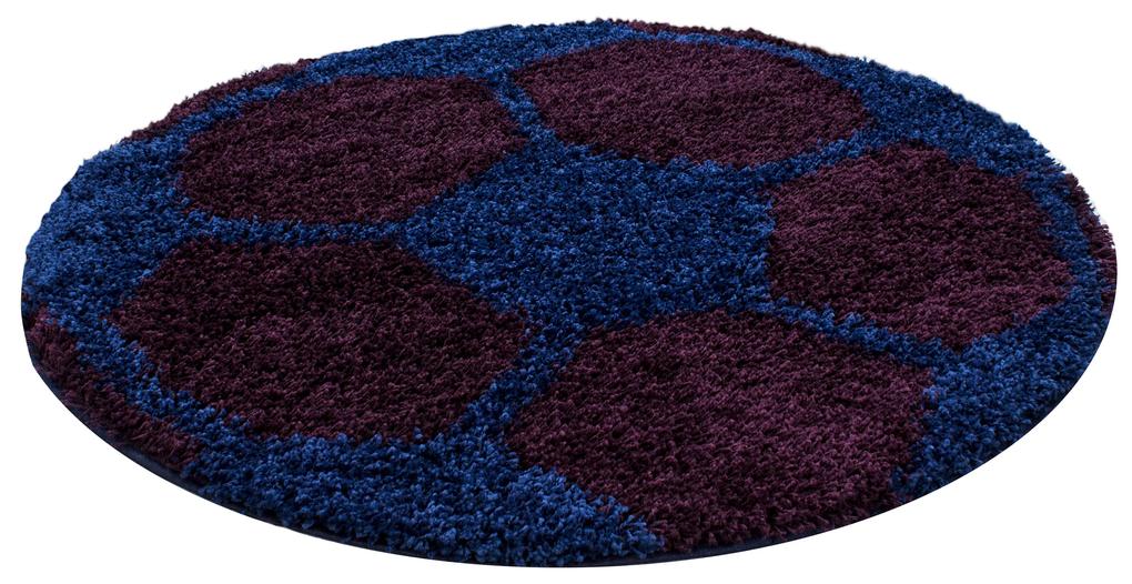 Ayyildiz koberce Dětský kusový koberec Fun 6001 navy ROZMĚR: 100x100 (průměr) kruh
