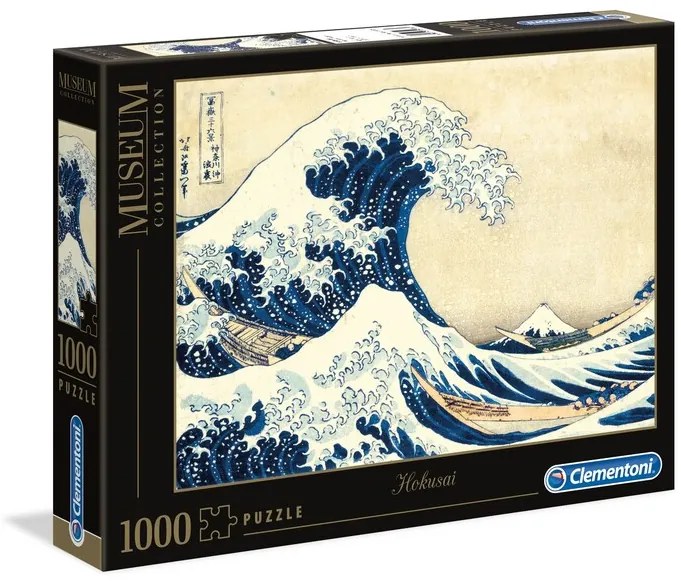 Puzzle Kacušika Hokusai - Vlna