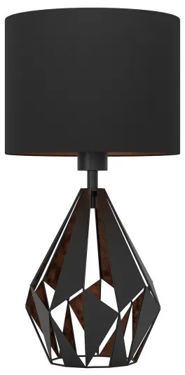 Eglo 43077 - Stolní lampa CARLTON 1xE27/60W/230V