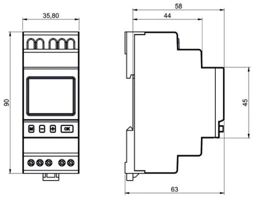 Spínací astro hodiny Paladin 170413 easy s možností programování přes NFC 1081301