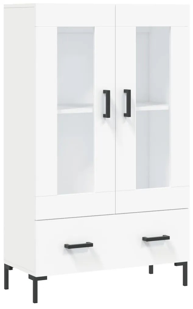 vidaXL Skříň highboard bílá 69,5 x 31 x 115 cm kompozitní dřevo