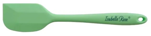 Silikonová lžíce 21 cm zelená