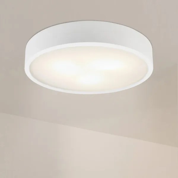 Stropní svítidlo NATURAL 5xE27/15W/230V pr. 47,5 cm borovice/bílá