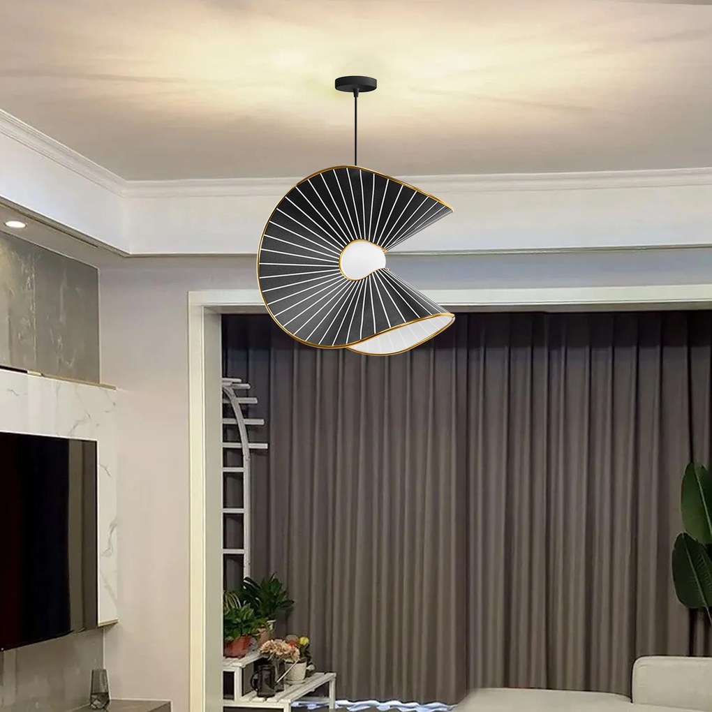 Toolight Toolight, stropní svítidlo 1xG9 APP1500-1CP, černá-zlatá, OSW-04120