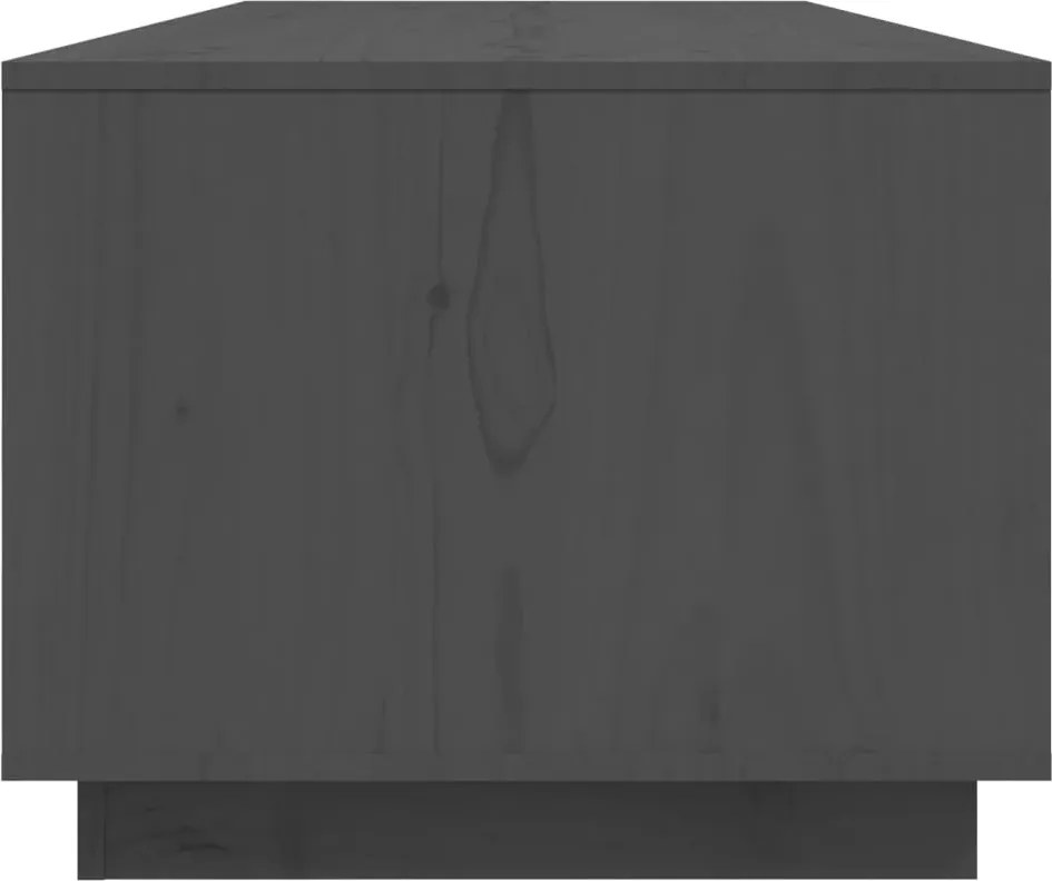 vidaXL Konferenční stolek 110x50x40 cm masivní borové dřevo [814426] Barva: Bílá