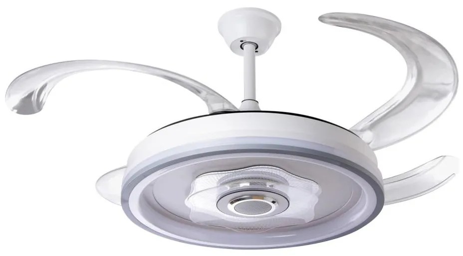 LED Stmívatelný stropní ventilátor LED/70W/230V + dálkové ovládání