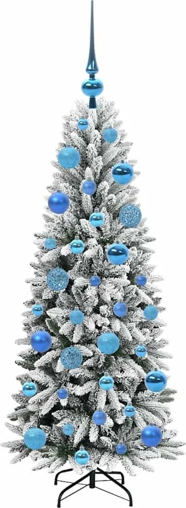 Umělý vánoční stromeček Bílá 120 cm PVC, plast, ocel a PE 3396028