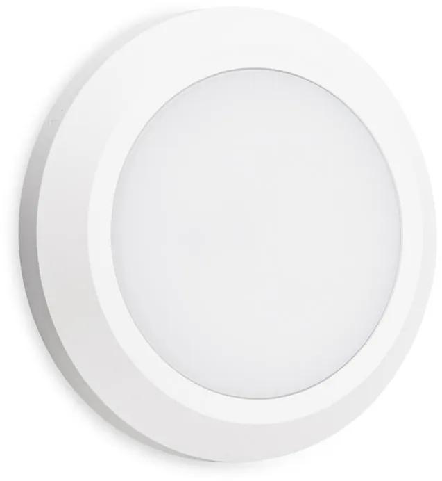 ACA DECOR Fasádní LED svítidlo Round Bílá