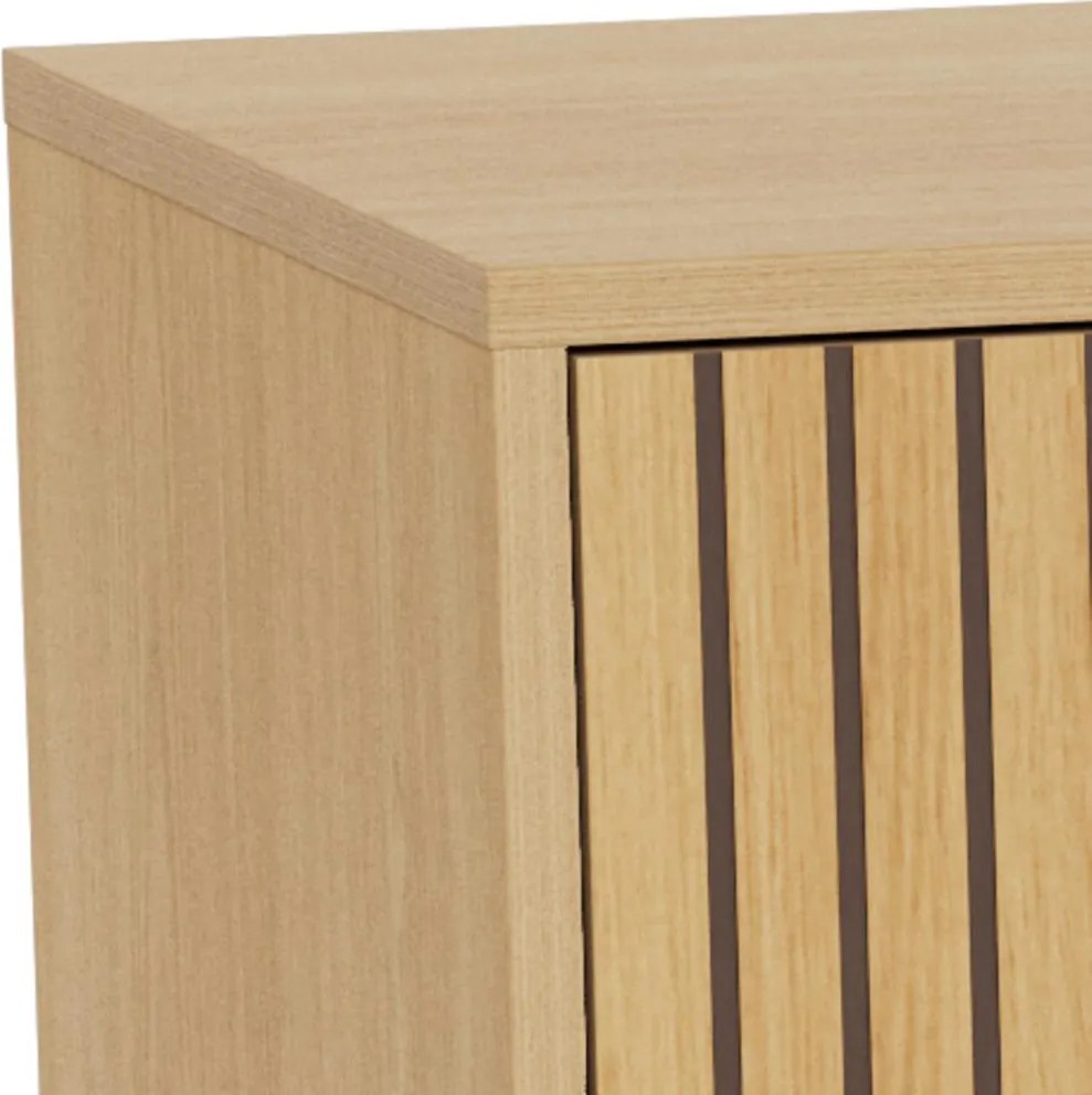 ACTONA Komoda ALBANY hnědá 157,9x40 cm