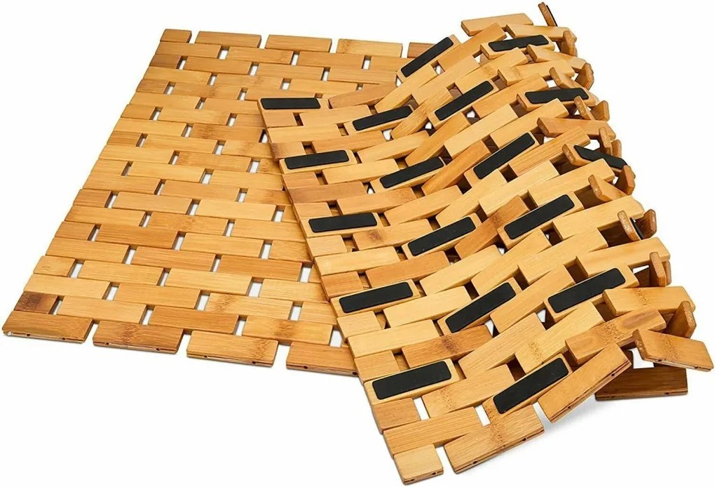 REA - Bambusová koupelnová podložka 40x60 371563A, LAZ-09563