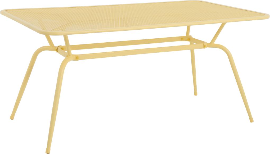 Stůl COLORE 2 160×90 cm (žlutá) Žlutá