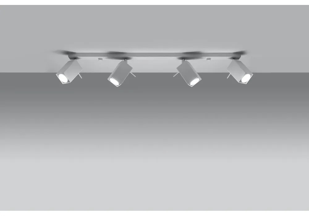 Bílé stropní svítidlo Sollux Toscana