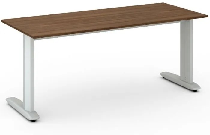 B2B Partner Kancelářský psací stůl PRIMO FLEXIBLE1800 x 800 mm, ořech