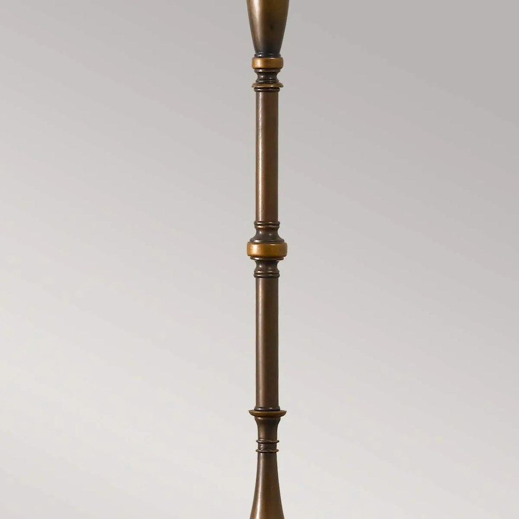 Starožitná stojací lampa Elstead LINCOLNDALE 1xE27 158 cm