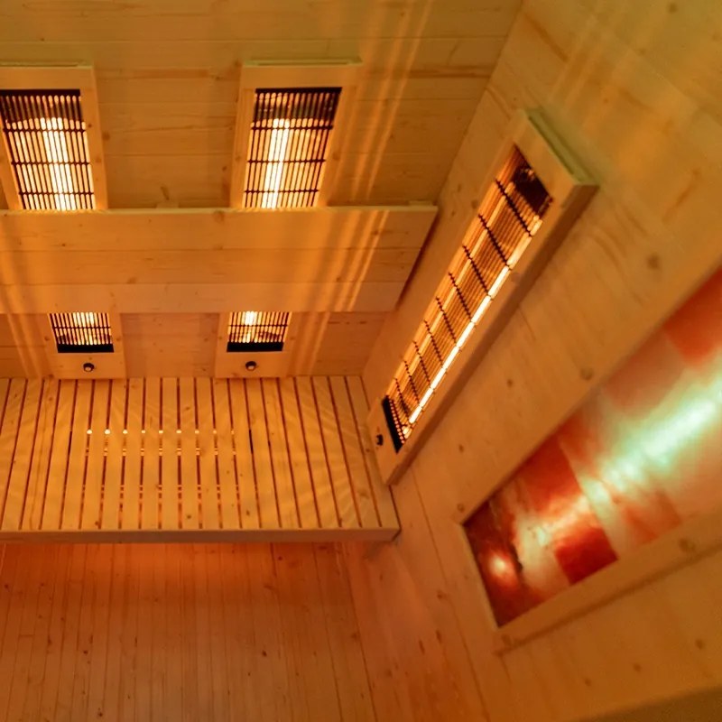 BPS-koupelny Infrasauna Relax HYD-6712 120x105, 1-2 osoby