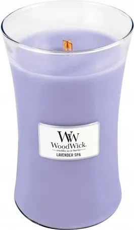 WoodWick velká svíčka Lavender Spa 609.5 g