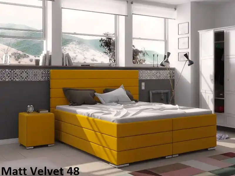 Vysoká postel Torino 200x220 cm - výběr barev | BIANO