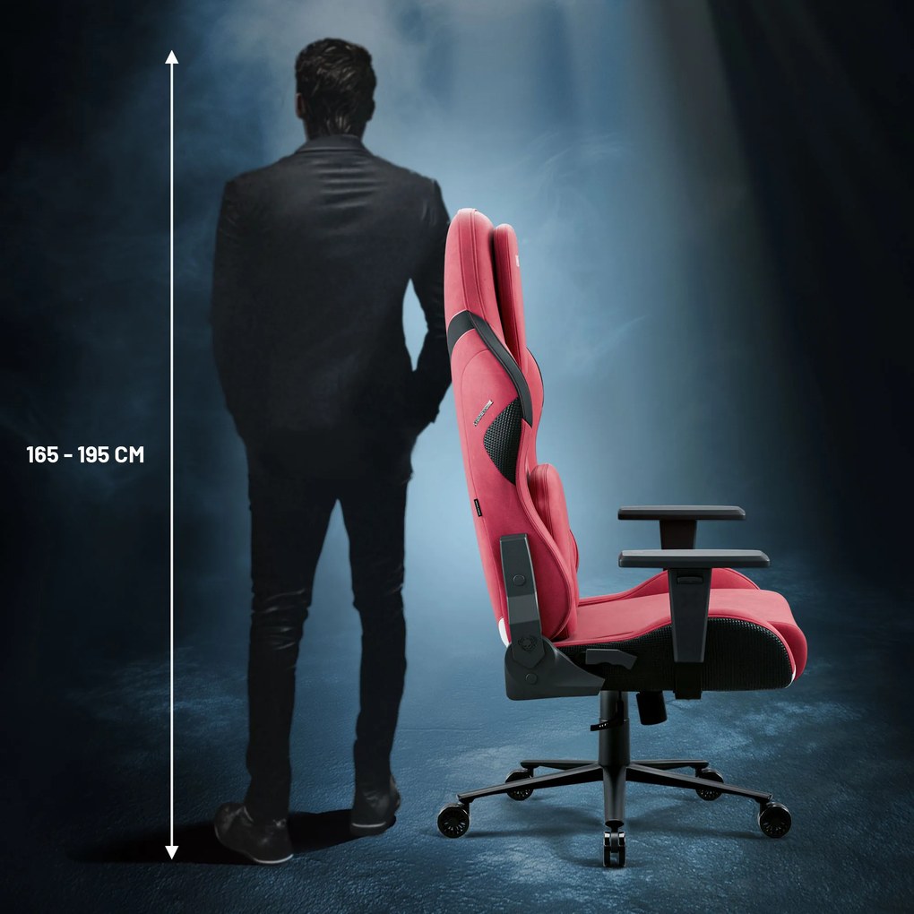 Herní židle Normal Size, červený-černý: Diablo X-One Prime Bloody Mary