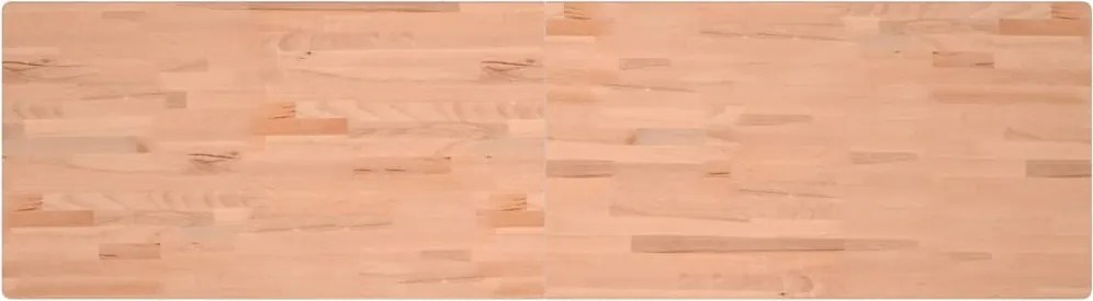Pracovní stůl 200 x 55 x 81,5 cm masivní bukové dřevo a kov 3188907