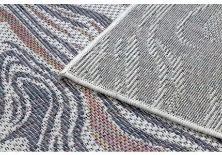 Dywany Luszczow Kusový koberec SISAL SION Vlny 2836 ecru / modrý / růžový Rozměr koberce: 120 x 170 cm
