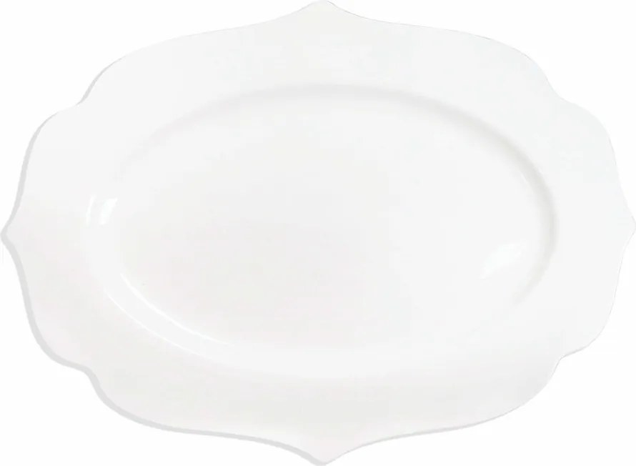 Tác z kostního porcelánu 25x35 cm Queen – Brandani