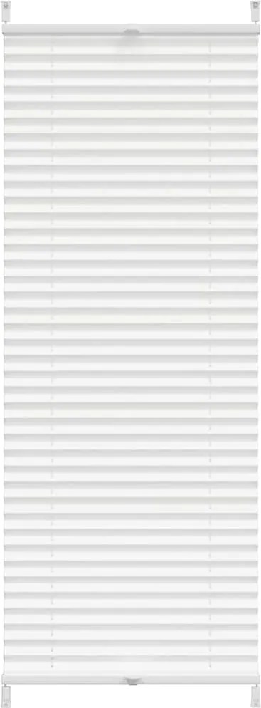 Plisovaná roleta 50 x 150 cm bílá 240591