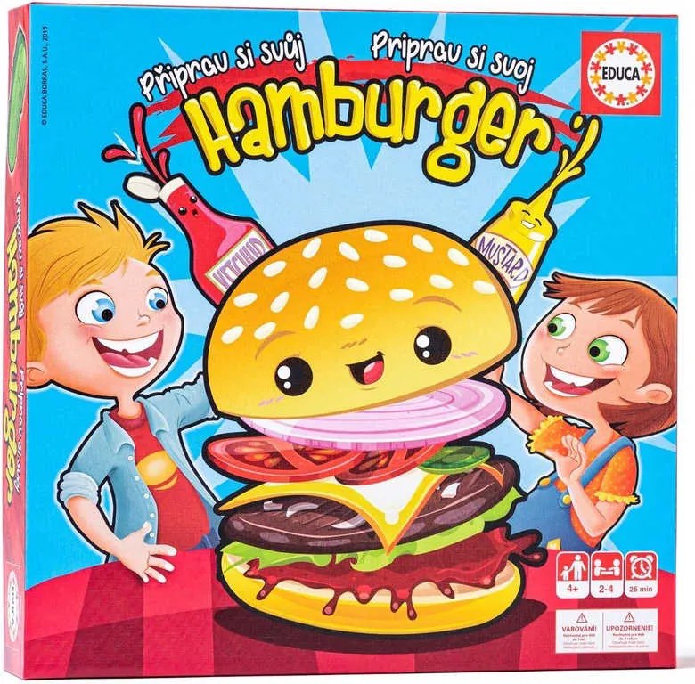 _Ostatní 1_ Hra Připrav si svůj hamburger *SPOLEČENSKÉ HRY* 18656