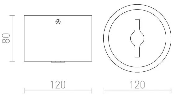 RED-Design Rendl-R12633-LED Stmívatelné bodové svítidlo KELLY LED/15W/230V bílá