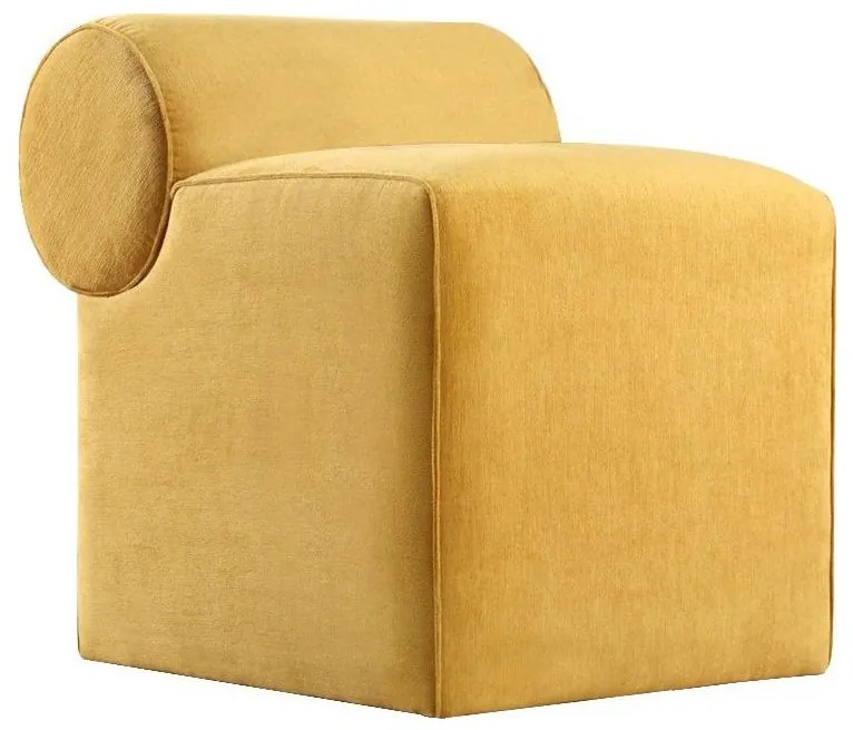 Asir Taburet TIKI 47x45 cm žlutá 209FLF1380