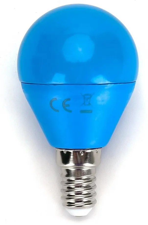 Aigostar B.V. | LED Žárovka G45 E14/4W/230V modrá - Aigostar | AI0099