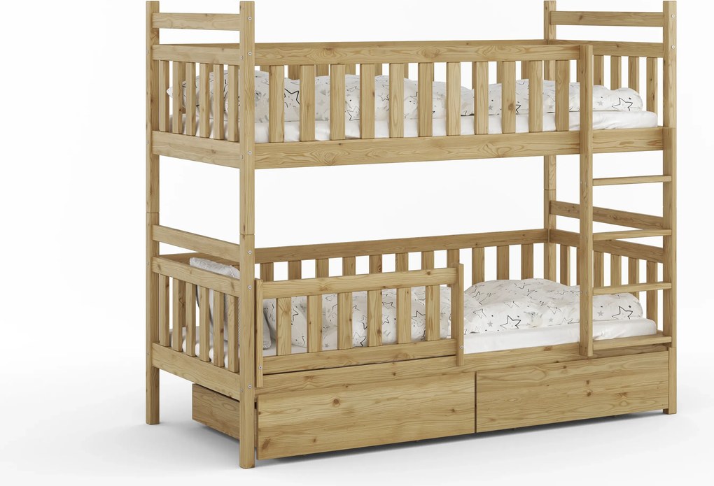 Rkids Patrová postel Rino Dub