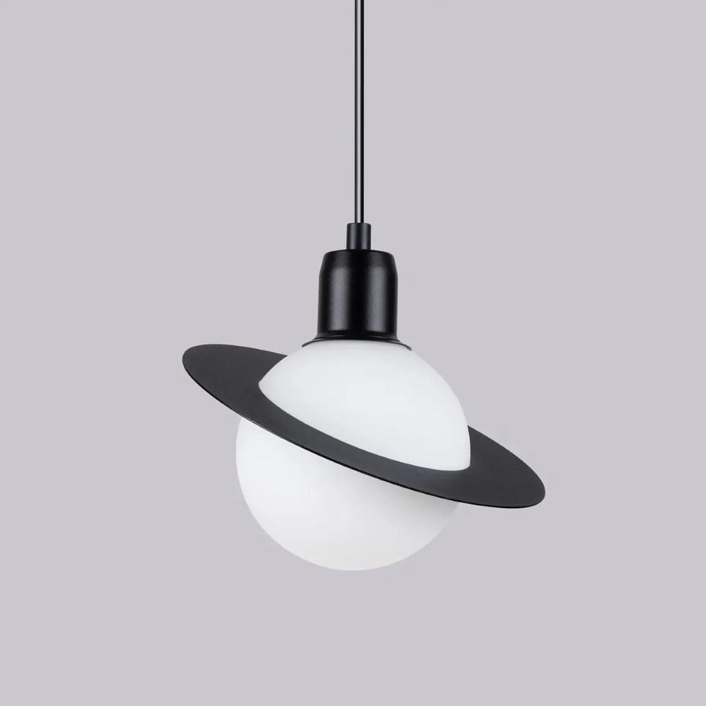 Sollux Lighting Závěsné svítidlo HYPERION 1 Černá