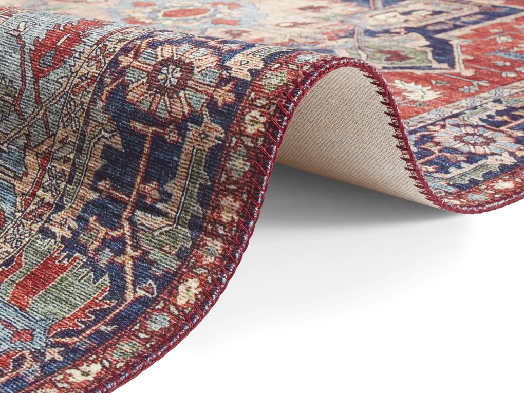 ELLE Decoration, Kusový koberec Imagination 104207 Oriental/Red z kolekce Elle, 80x150, červená, chodba / předsíň