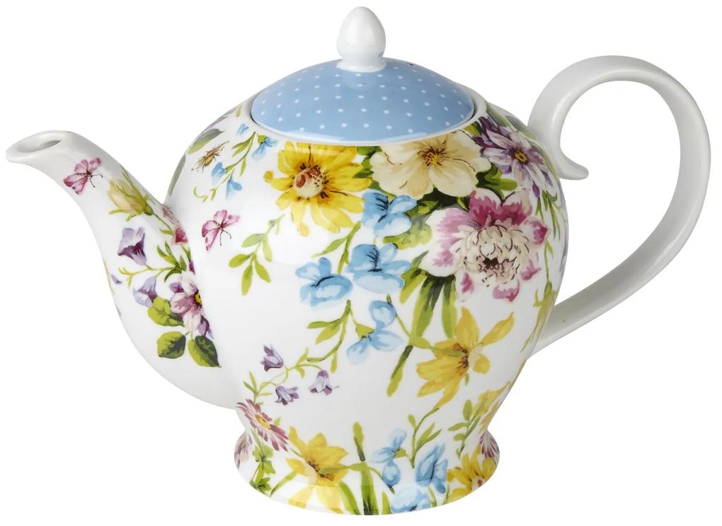 Creative Tops Katie Alice English Garden Porcelánová konvice na čaj 1250 ml