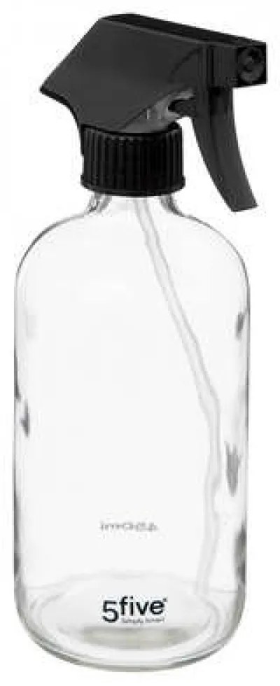 5Five® Rozprašovač na vodu/čistící prostředky, DISTRI, 450ml - čiré sklo
