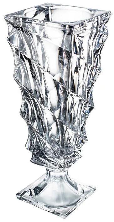 Bohemia Crystal Váza na noze Casablanca 390mm