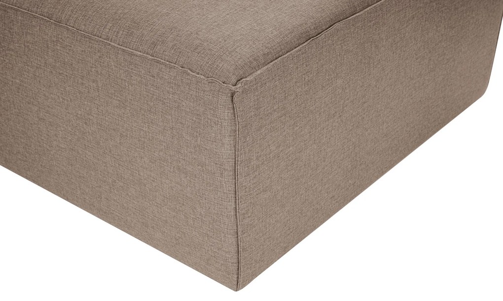 Atelier del Sofa Rohová sedací souprava Fora - Brown, Hnědá