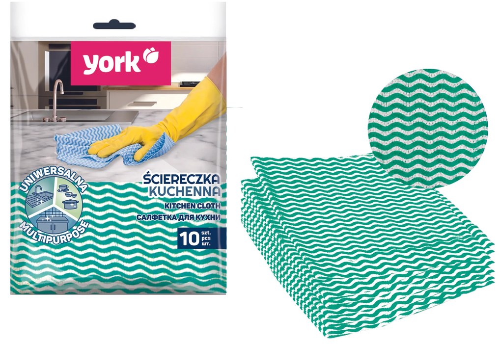 YORK Kuchyňská utěrka 10 ks